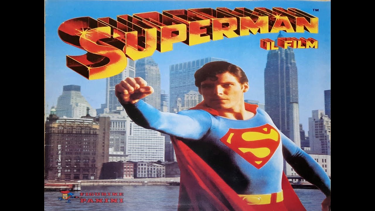 Panini 1980 COMPLETE Superman sticker album review. - YouTube