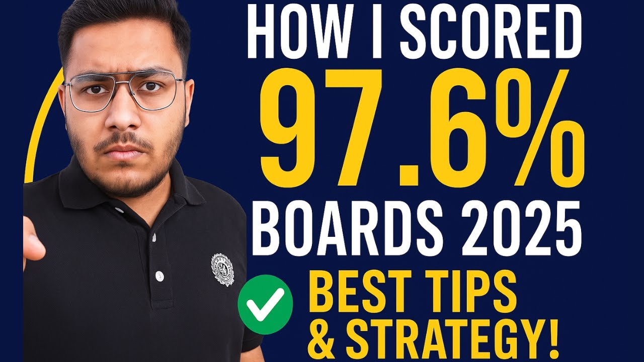 Topper's Secrets Revealed: My Exact Plan for 97.6% in Boards! - YouTube