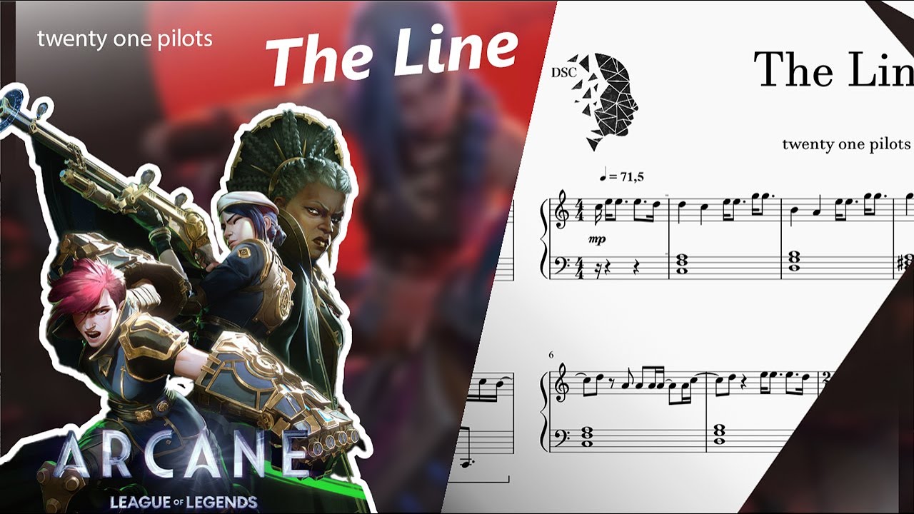 The Line (Arcane 2 OST) - twenty one pilots | Piano Cover - YouTube