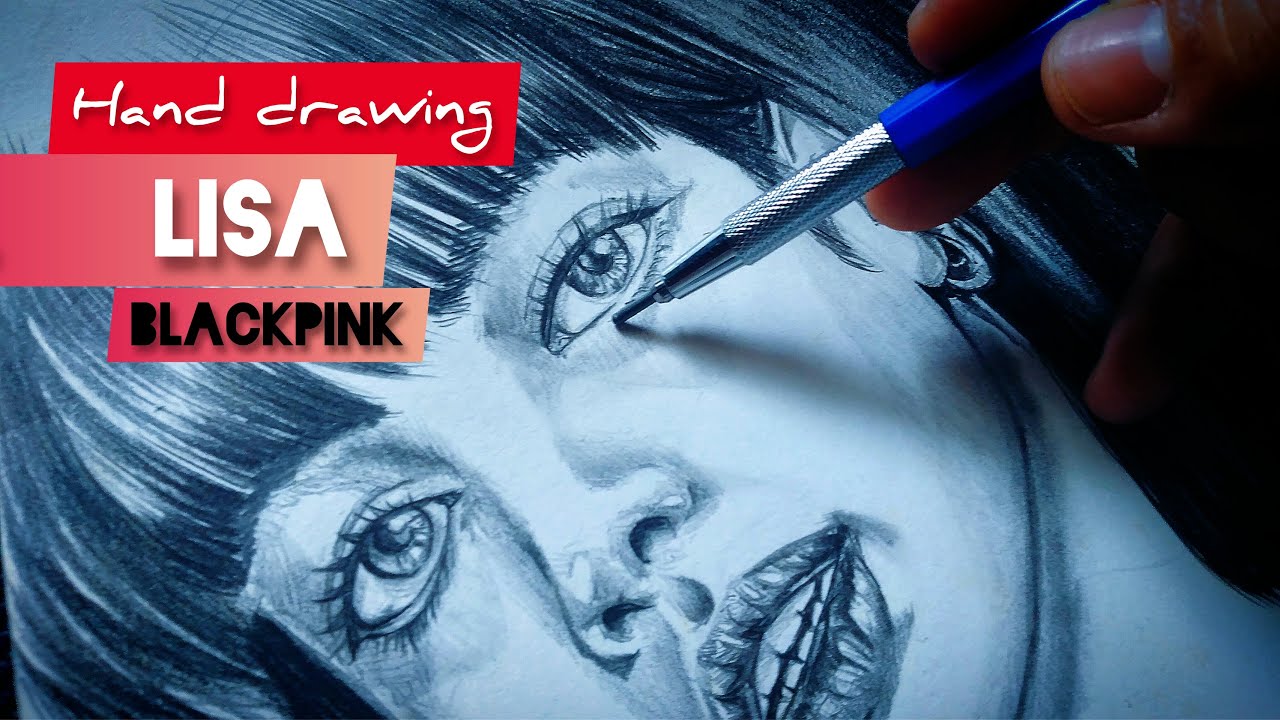 La Lisa Blackpink | hand drawing - YouTube