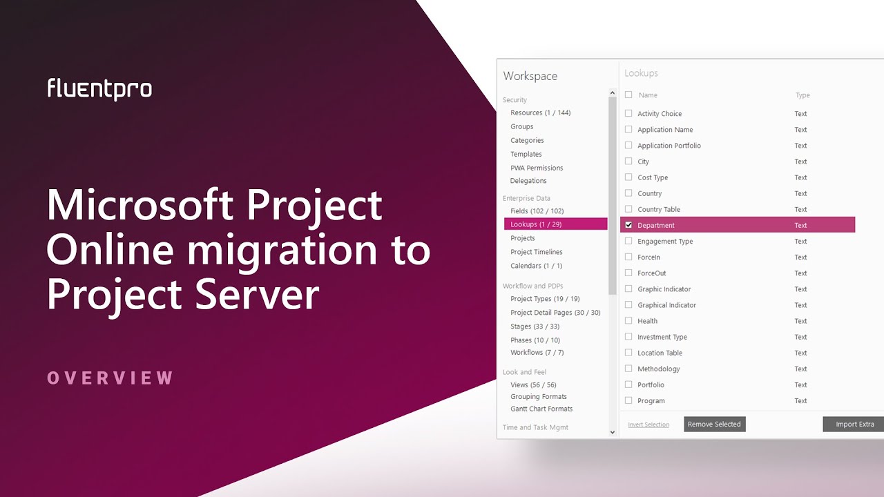 Microsoft Project Online migration to Project Server | Overview - YouTube