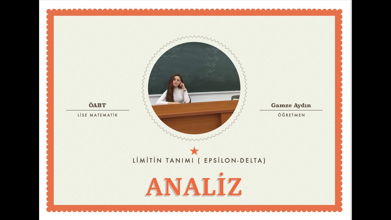LİMİTİN TANIMI ( EPSİLON-DELTA) - YouTube