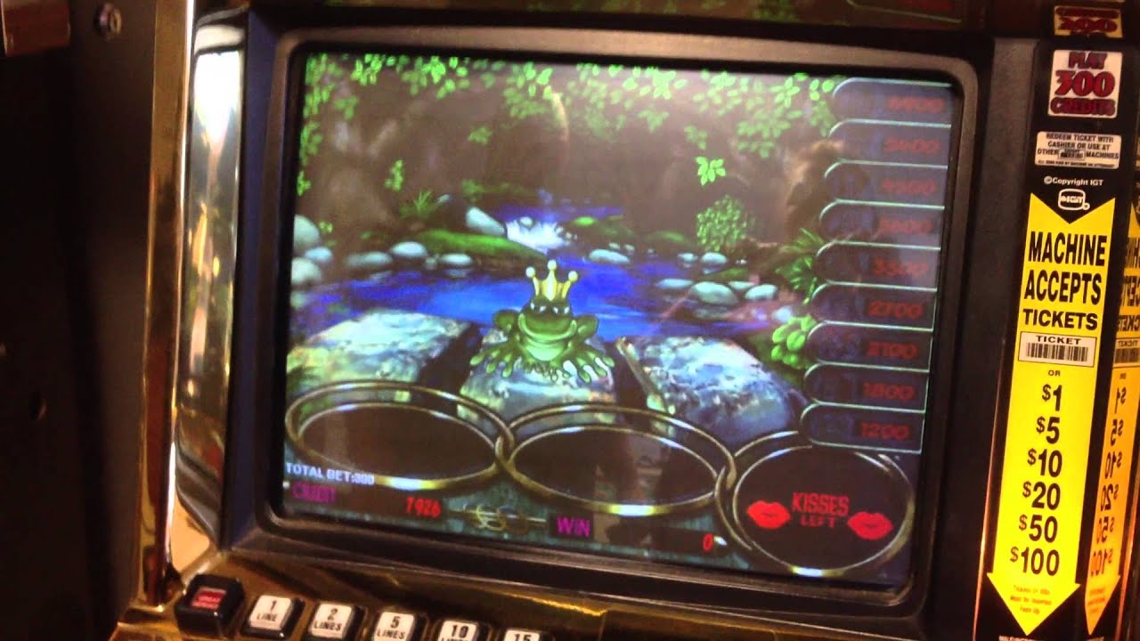 The Frog Prince video machine, bonus round - YouTube