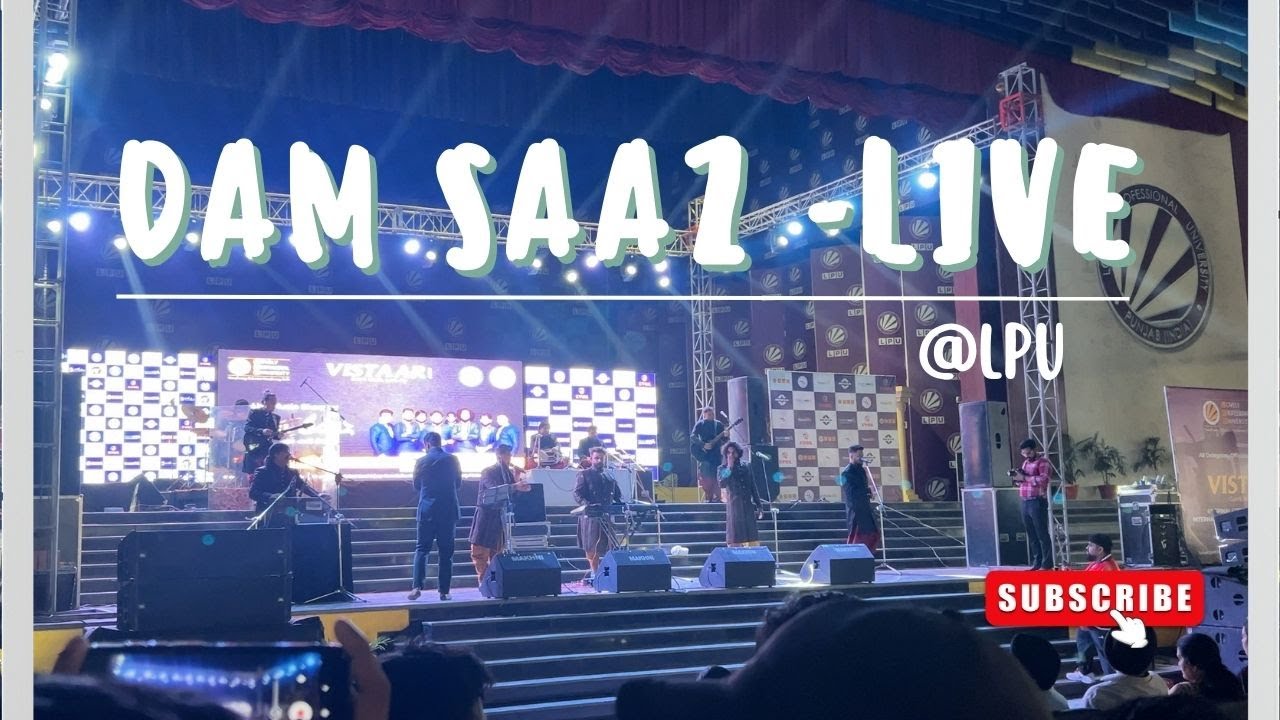 Soul-Stirring Performance by Sufi Band "DAM SAAZ" at LPU | One of the ...