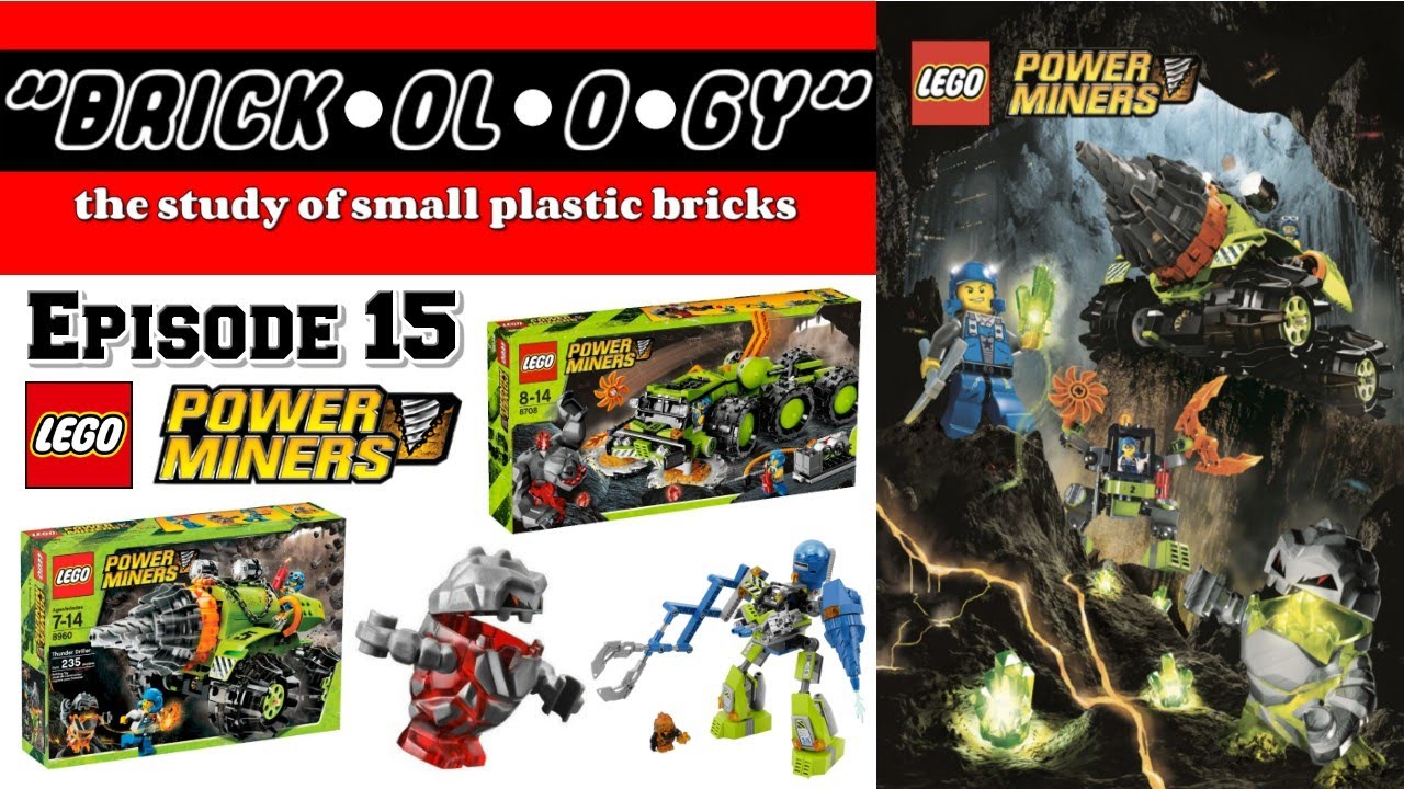 The Brickology Podcast Episode 15 - LEGO Power Miners - YouTube