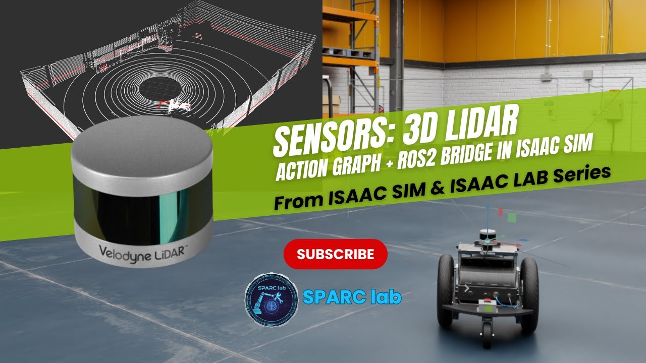 Tutorial #10 (Part 4) – 3D LiDAR Sensor in Isaac Sim | Action Graph ...