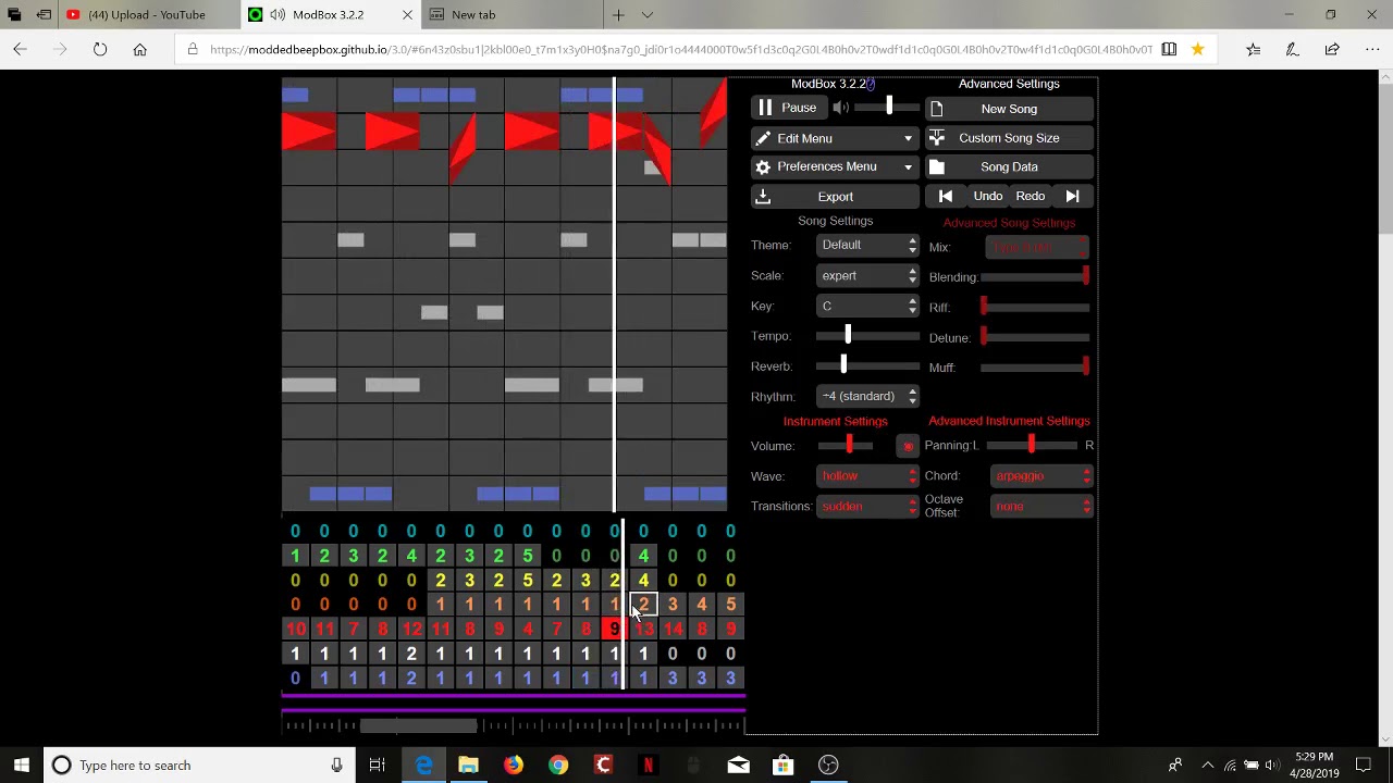 Beepbox song - YouTube