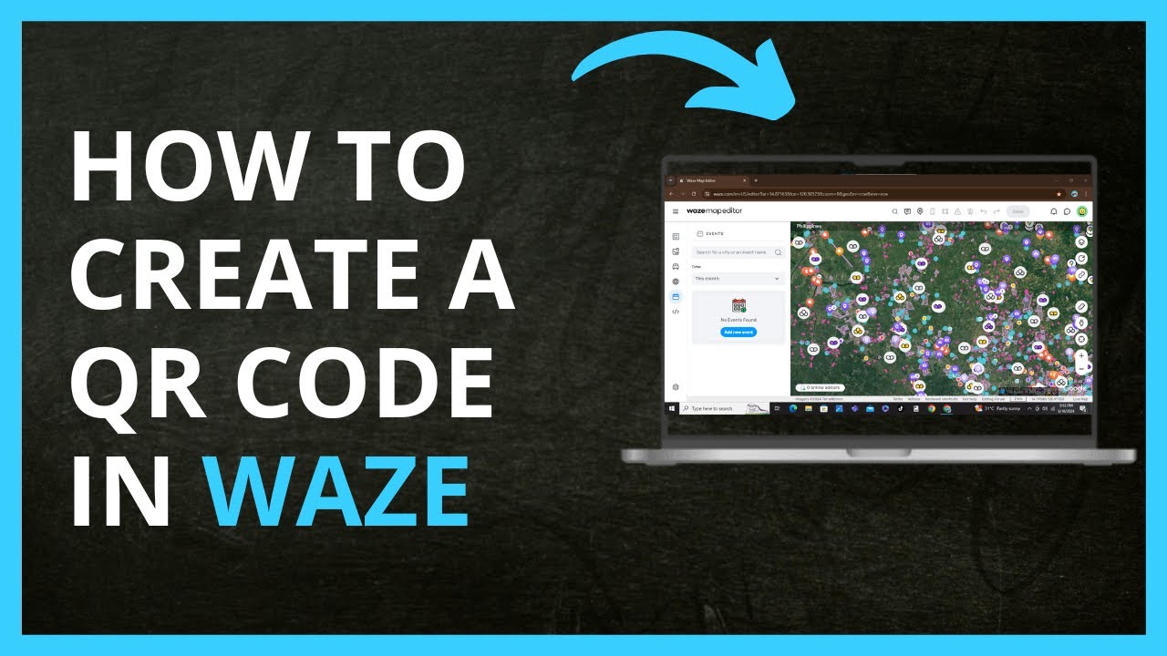 How To Create A QR Code in Waze in 2024 - YouTube