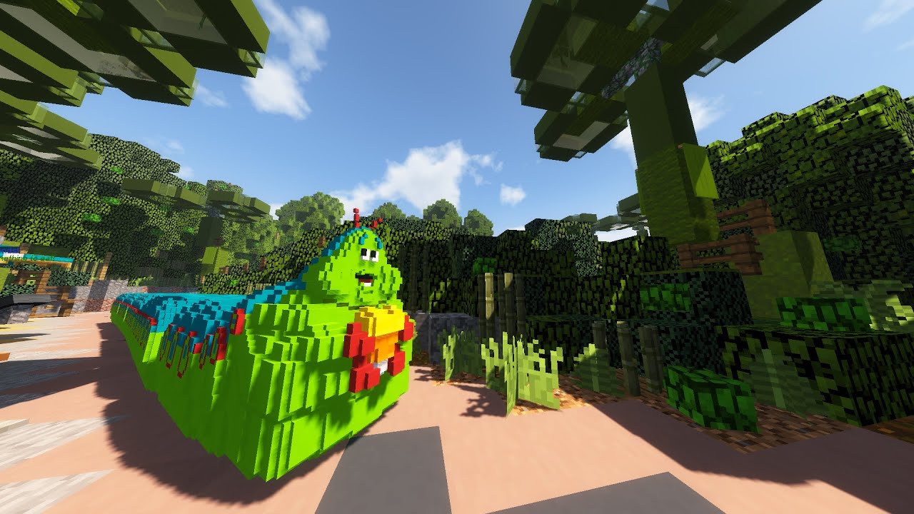 Bugs Land in Minecraft! Imagine fun - YouTube