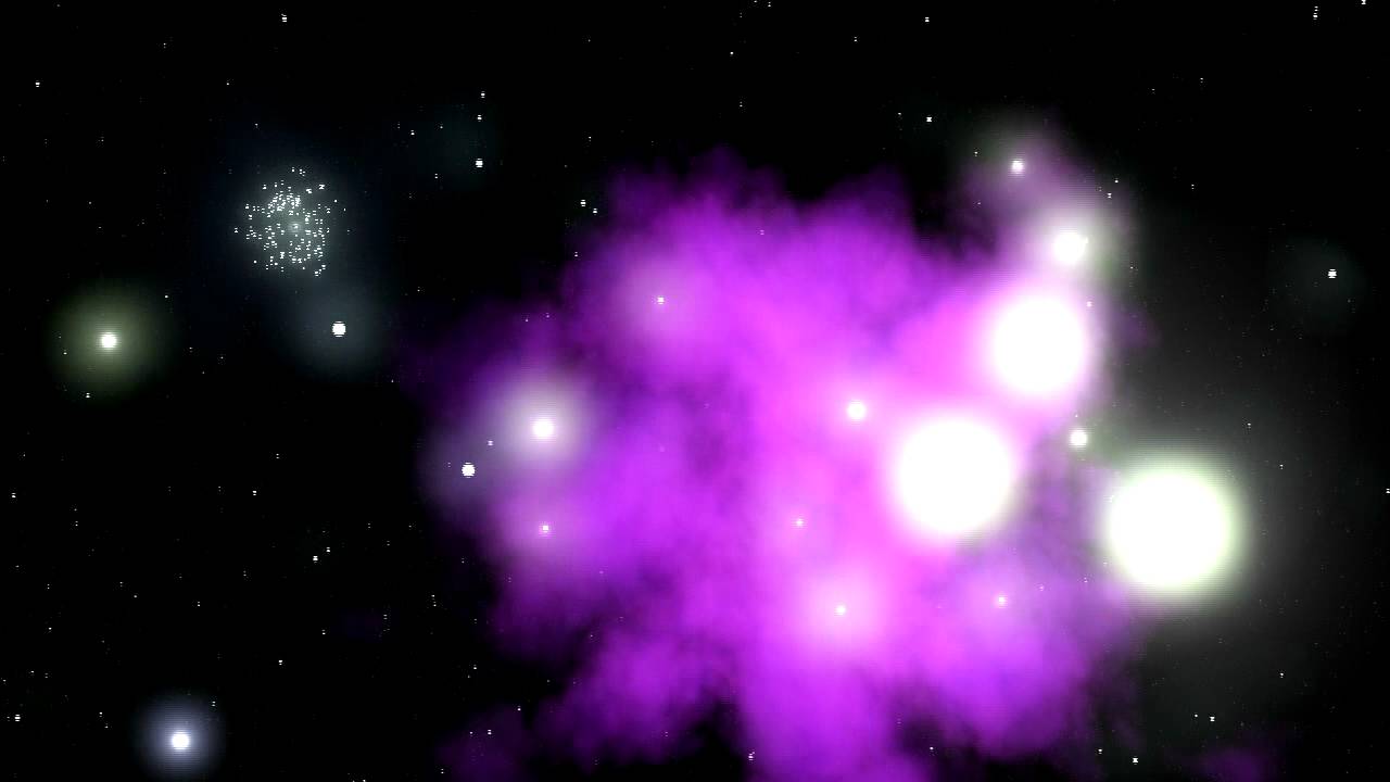 3DS Max Nebula Test scene 1 - YouTube