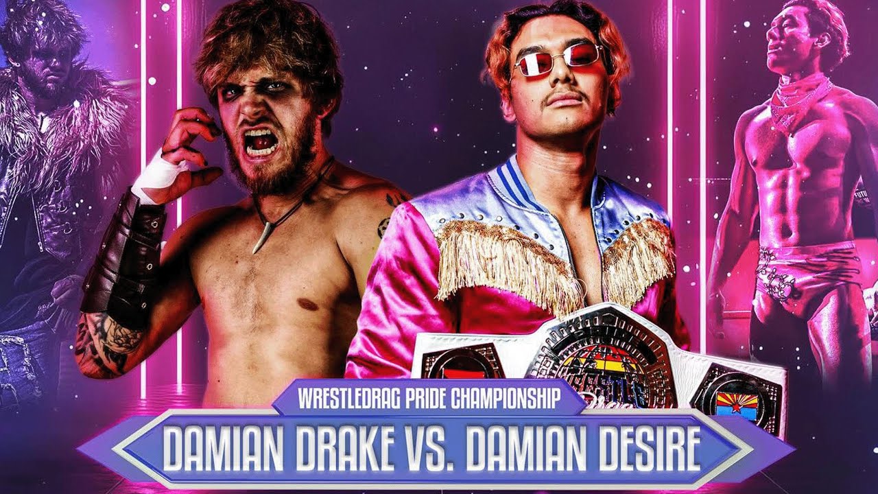 FULL MATCH Wrestledrag Pride Championship! Damian Desire vs Damian ...