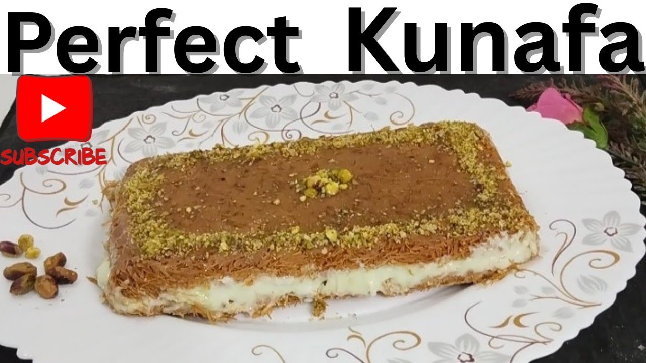 Perfect Kunafa Recipe/Arabic Dessert/Eid Special Recipe/Party Dessert ...