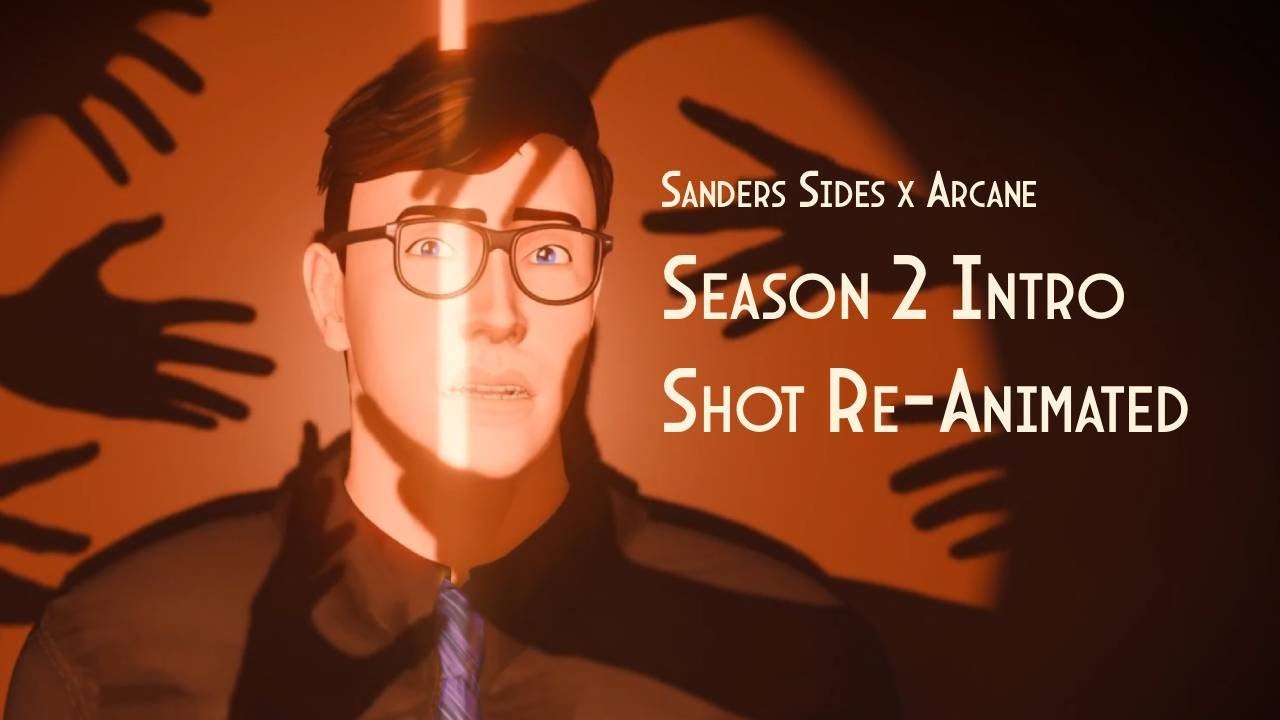 Arcane Intro Shot Re-Animated [Sanders Sides x Arcane] - YouTube