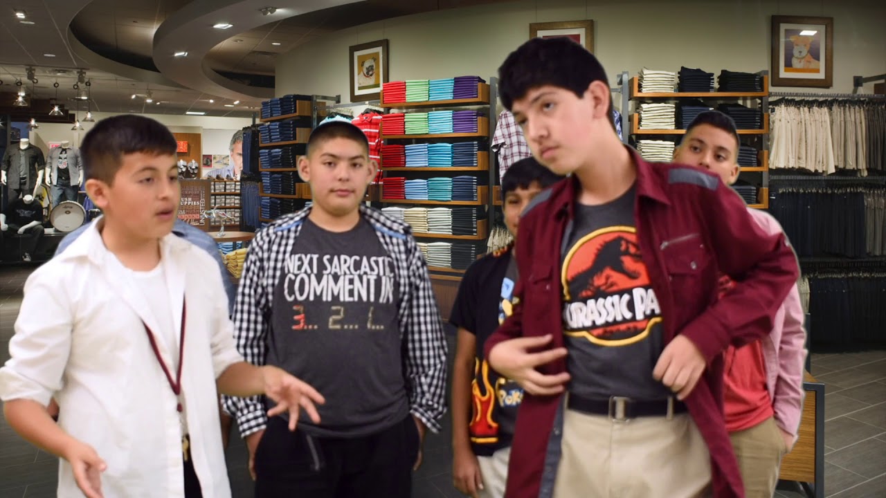 Fashion for the new school year at Walnut Park Middle School - YouTube