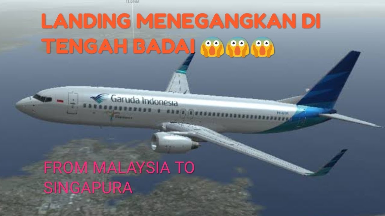 RFS REAL FLIGHT SIMULATOR | GARUDA INDONESIA A320 | TAKEOFF MALAYSIA TO ...