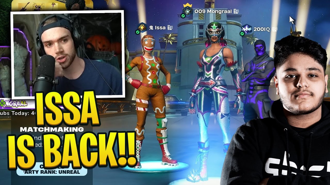 Mongraal Plays with ISSA for the 1st Time in YEARS - YouTube