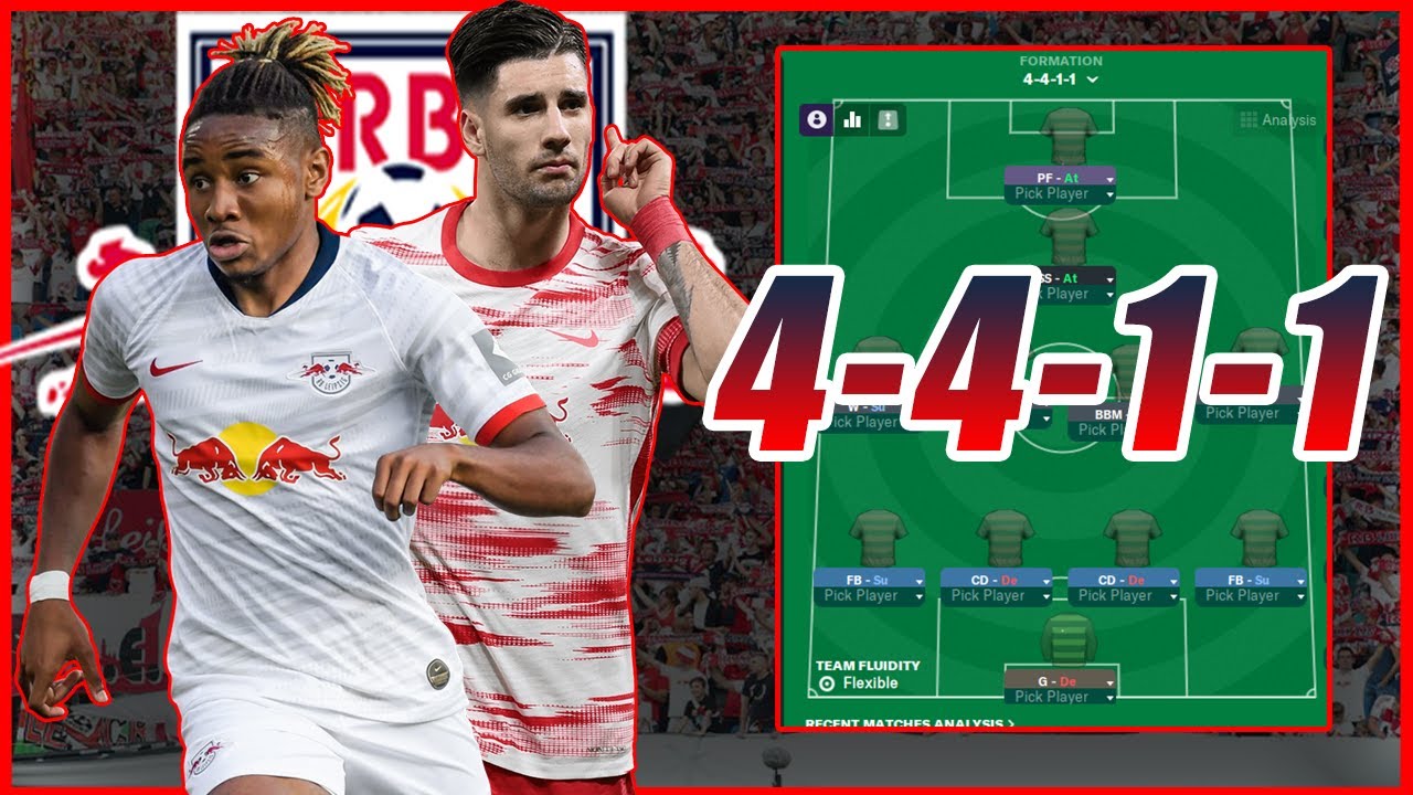 SUPER STRONG 4-4-1-1 TACTIC #fm23 #FootballManager #Gaming - YouTube