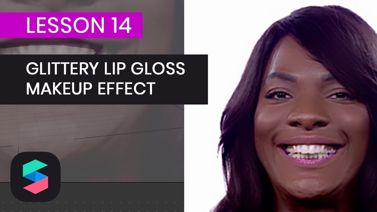 How to Make Glittery Lip Gloss Makeup Filter in Spark AR Studio? - YouTube