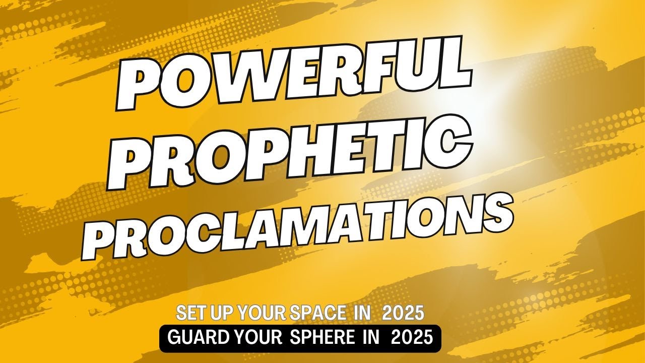 POWERFUL CORPORATE PROCLAMATION - Day 12 - YouTube