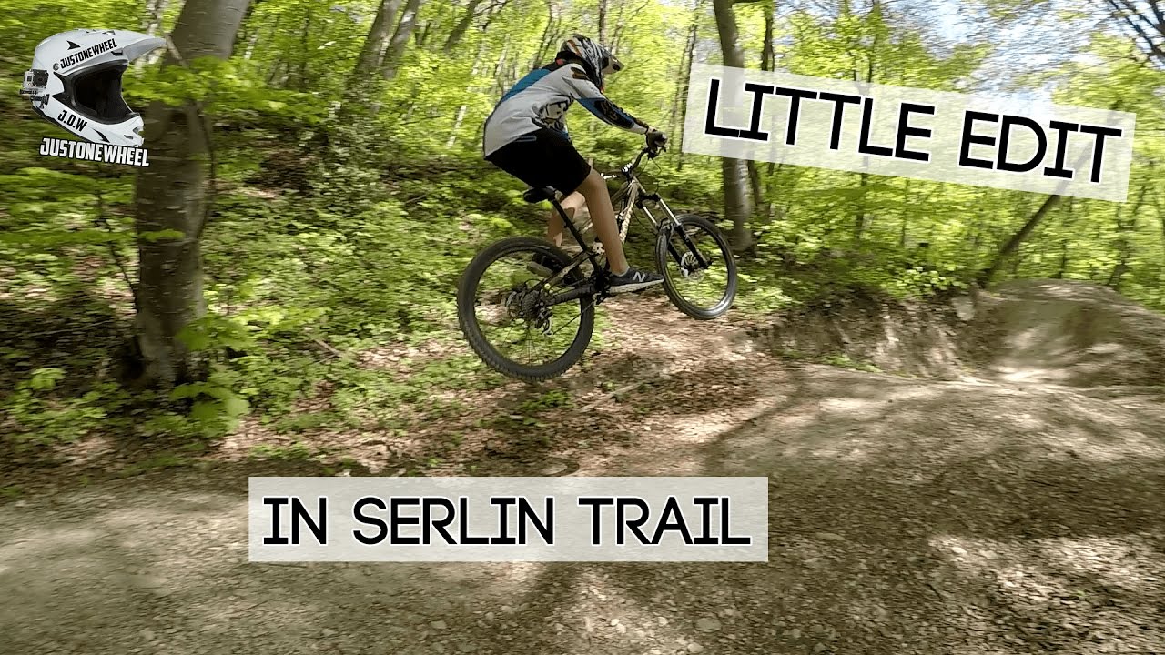 VTT DH Edit In Serlin Trail // On tente le drop ?! Big crash // GoPro Hero 5 - YouTube