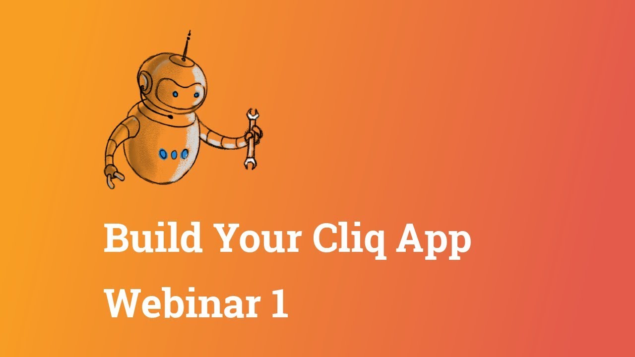 Get started — Steps to build an integration on Cliq - YouTube