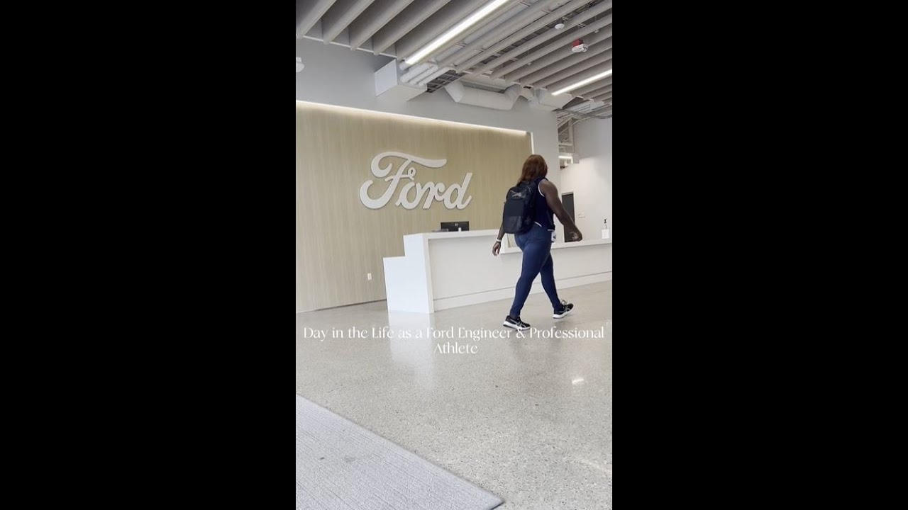A Day in the Life of a Ford Engineer and Professional Athlete - YouTube