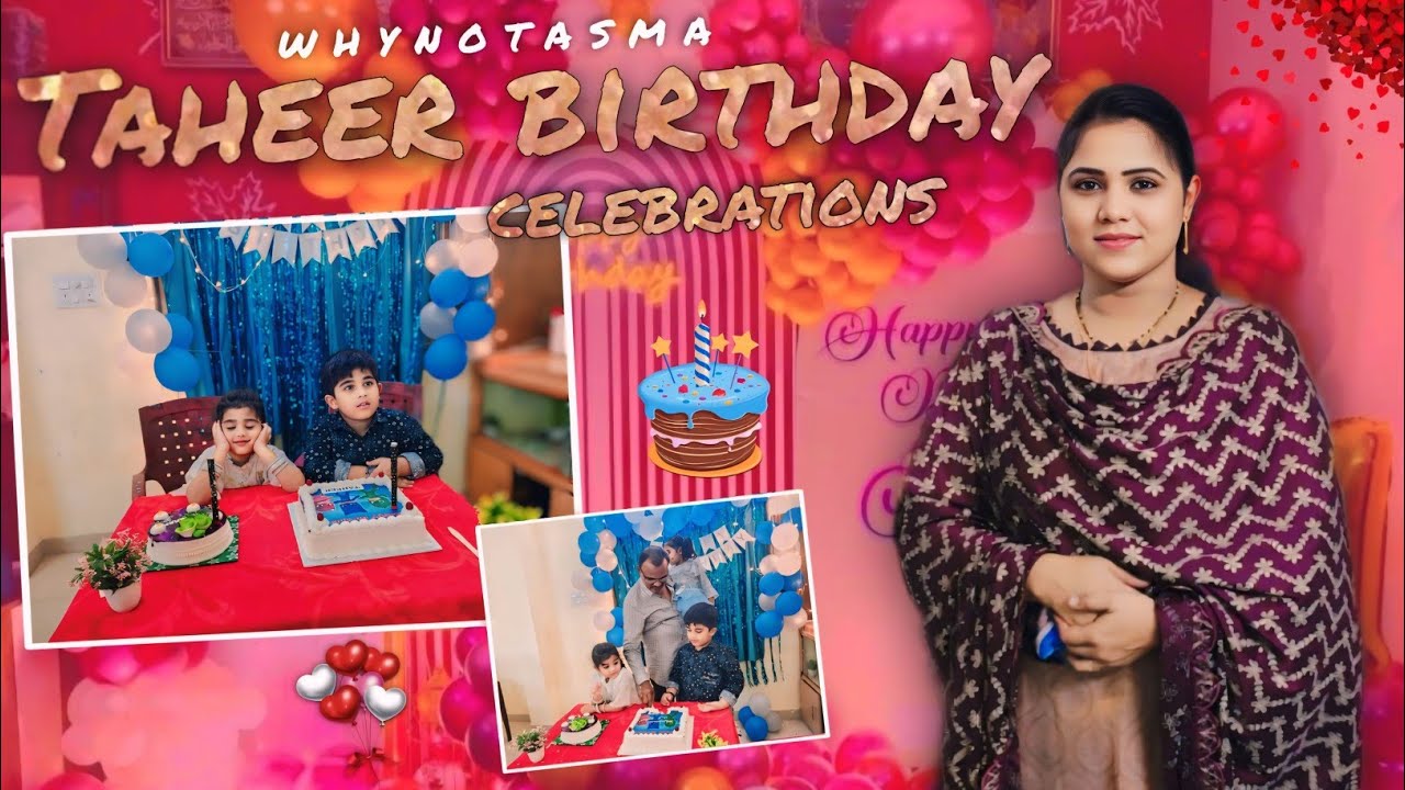 taheer birthday celebrations|shanum birthday కూడా celebrate చేశాం # ...