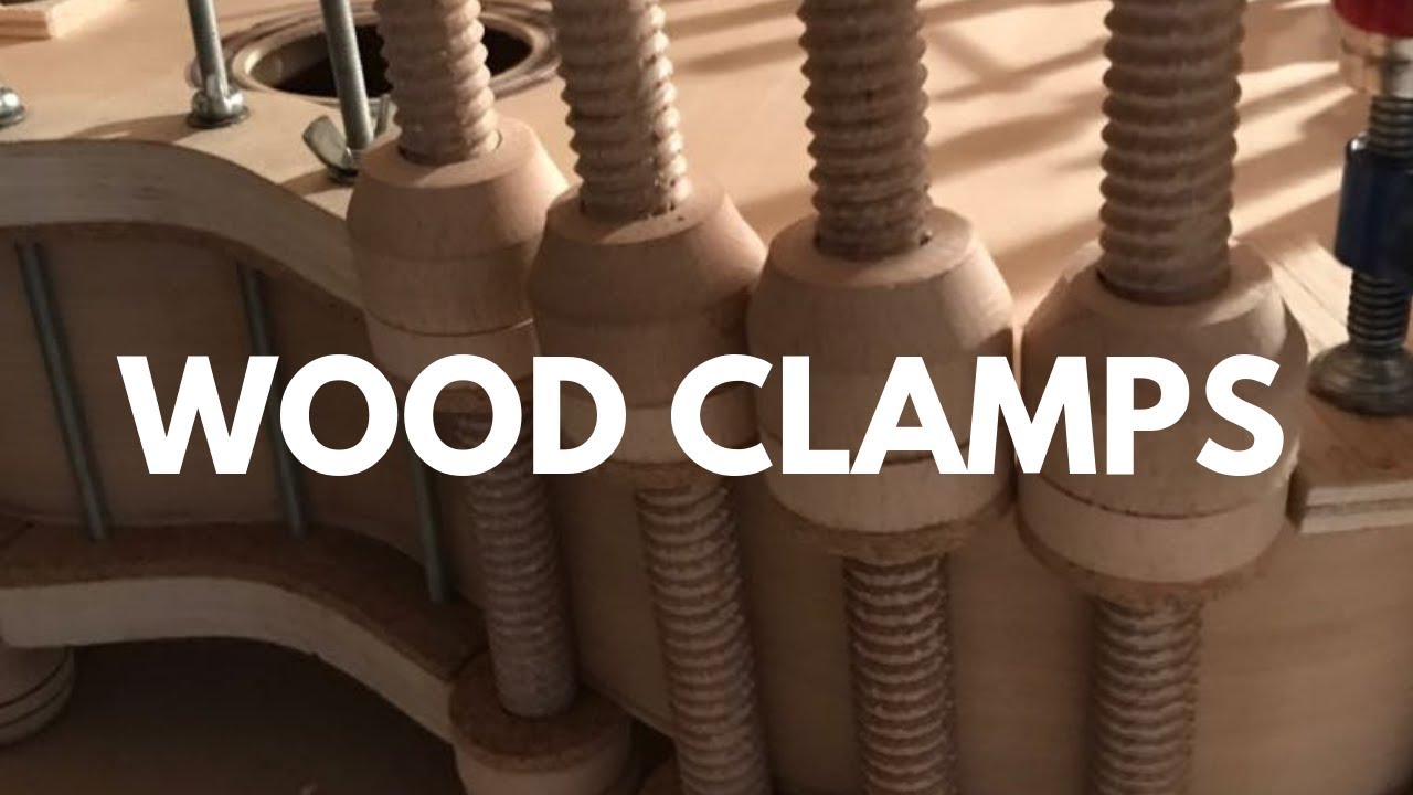 SHOP MADE WOOD CLAMPS - YouTube