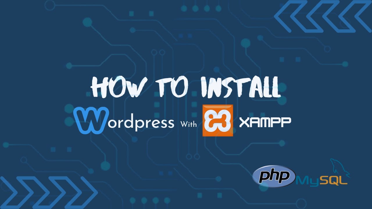 Tutorial How To Instal Wordpress with XAMPP - YouTube
