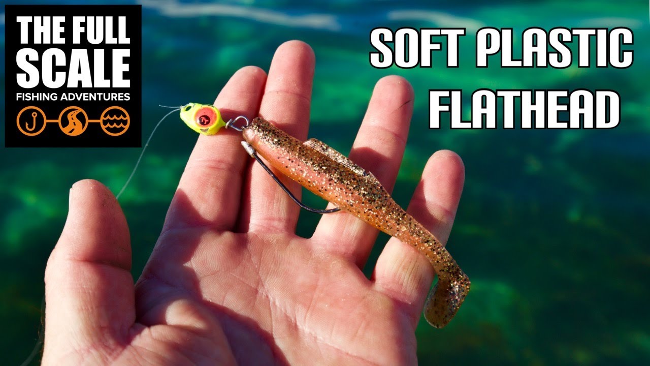 Soft Plastic Fishing For Flathead | The Full Scale - YouTube