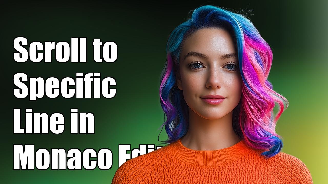 How to Scroll to a Specific Line in Monaco Editor: A Step-by-Step Guide - YouTube