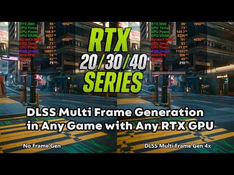 How to Unlock Multi Frame Generation for RTX 20, 30, 40 Series GPU (Easy Method)