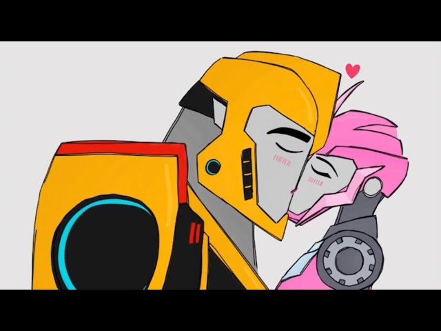 Bumblebee X Arcee Kiss