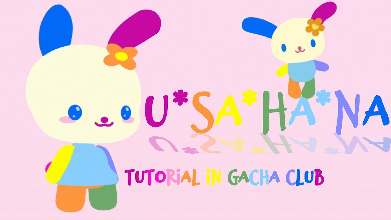 💞HOW TO MAKE U*SA*HA*NA (SANRIO) IN GACHA CLUB💞 #gacha #sanrio #usahana ...
