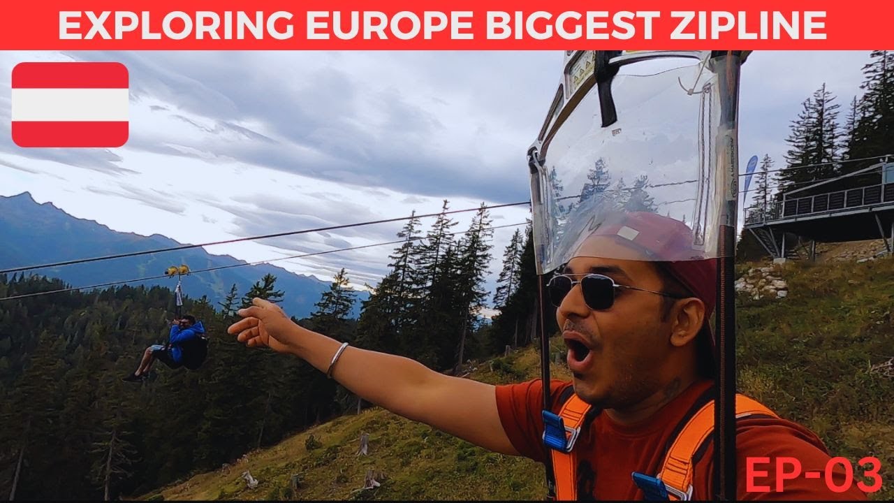Flying Over Europe's Longest Zipline: Epic High-speed Adventure ...