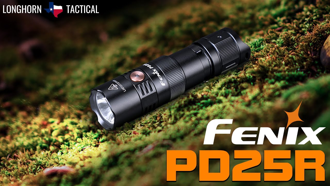 Fenix PD25R 800 Lumen Rechargeable EDC Flashlight - YouTube