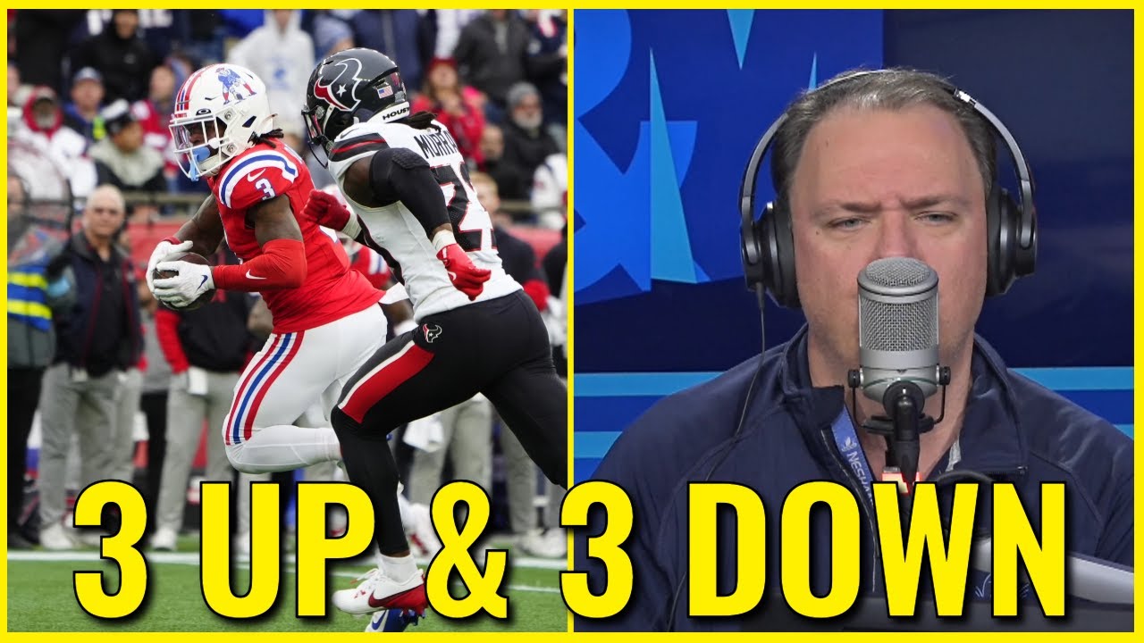 Greg Bedard: 3 Up & 3 Down Following Week 6 of The NFL Season - YouTube