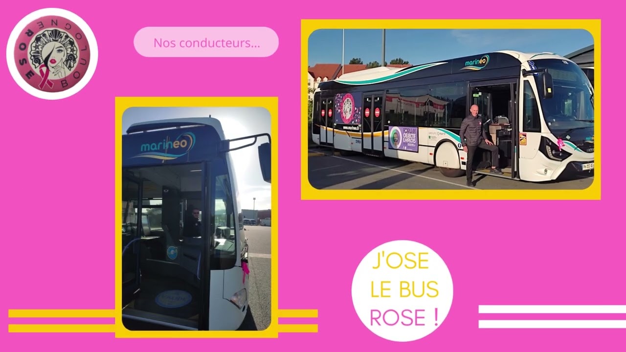 J'OSE LE BUS ROSE - BOULOGNE ROSE - YouTube