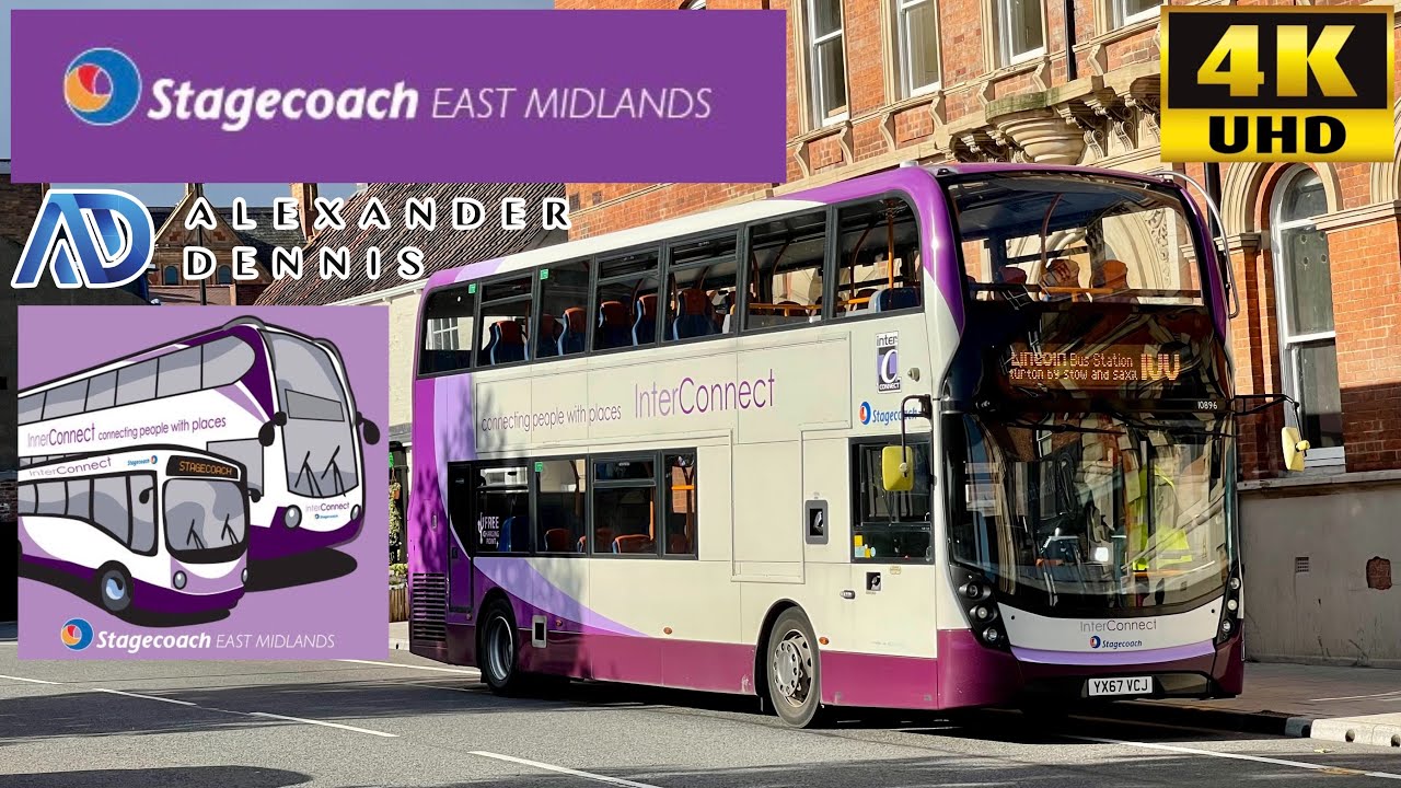 [Stagecoach East Midlands: InterConnect 100 Lincoln to Scunthorpe via ...