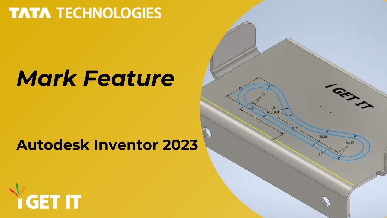 Enhance your styles using 'Mark Feature' | Autodesk Inventor 2023 - YouTube