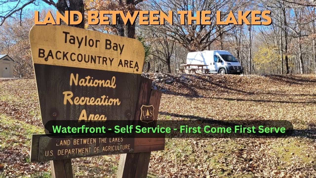 Taylor Bay Waterfront campground in Land Between the Lakes Kentucky ...