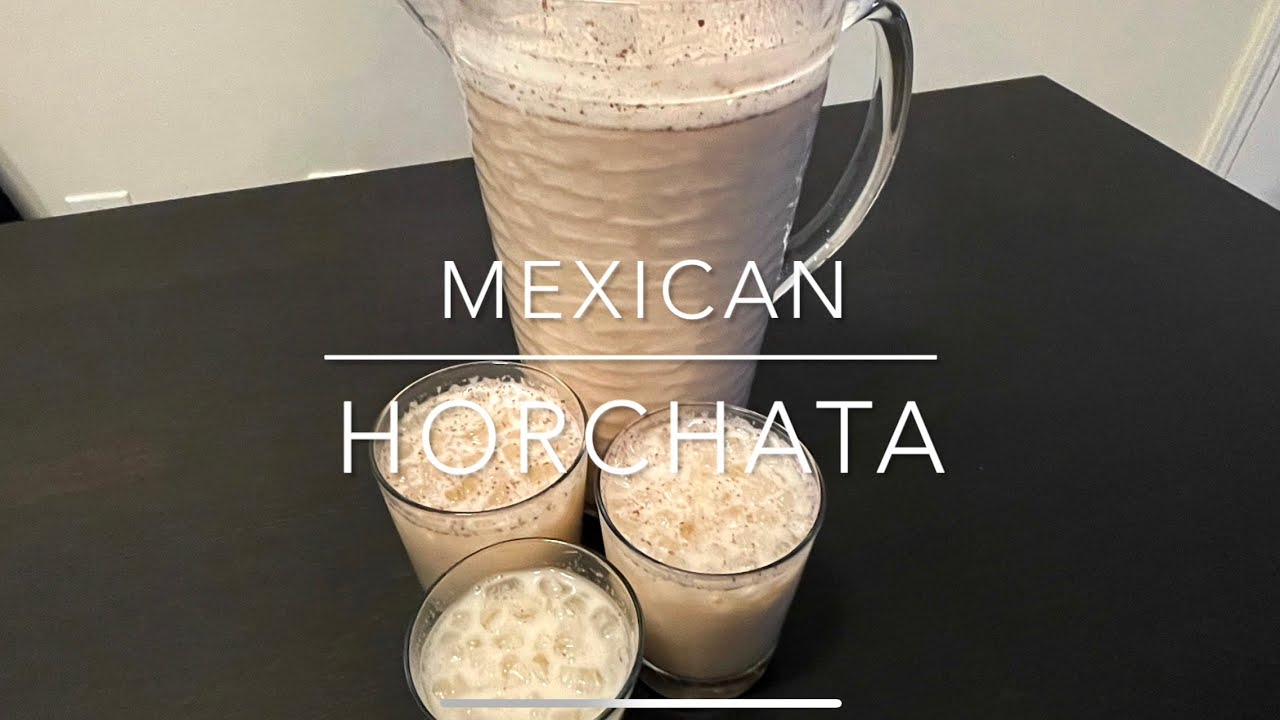 Mexican Horchata - YouTube