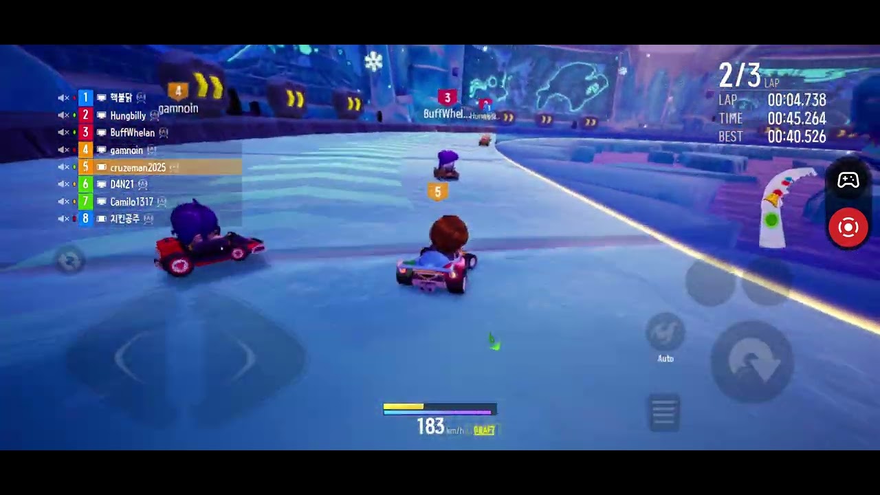 KART RIDER DIRFT SPEED DUO RACE MOBILE VERSION - YouTube