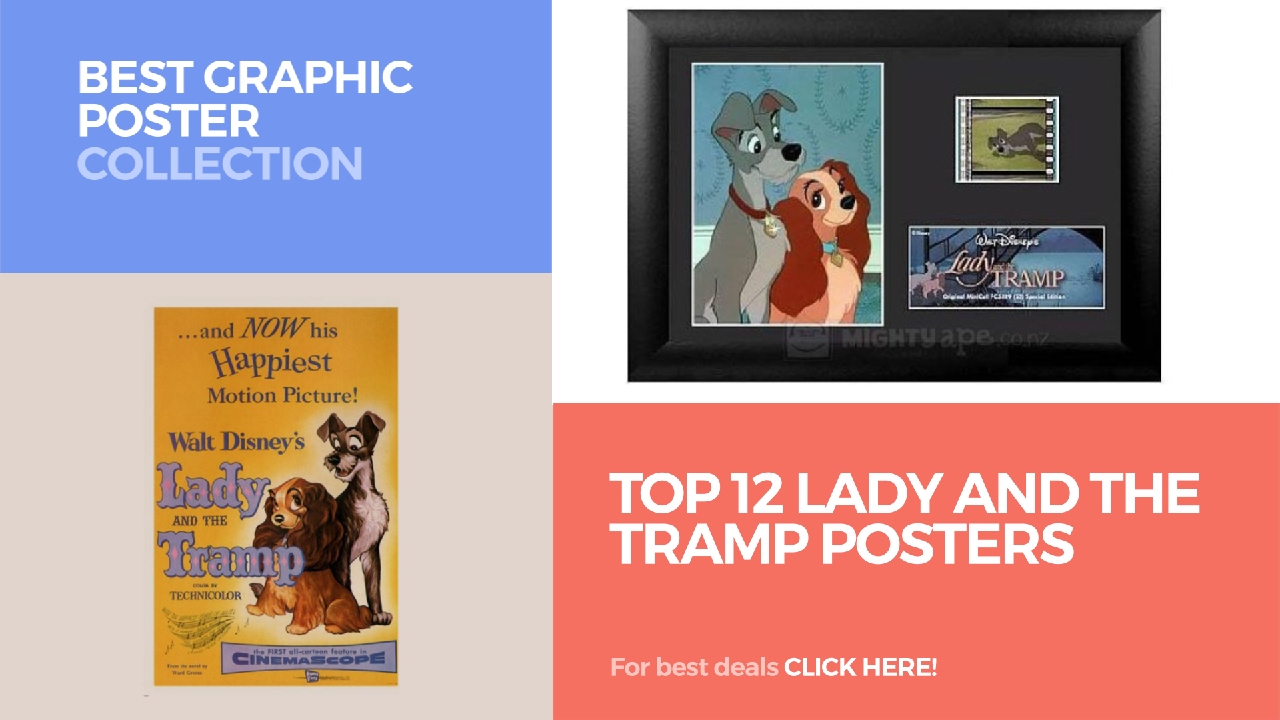 Top 12 Lady And The Tramp Posters // Best Graphic Poster Collection ...