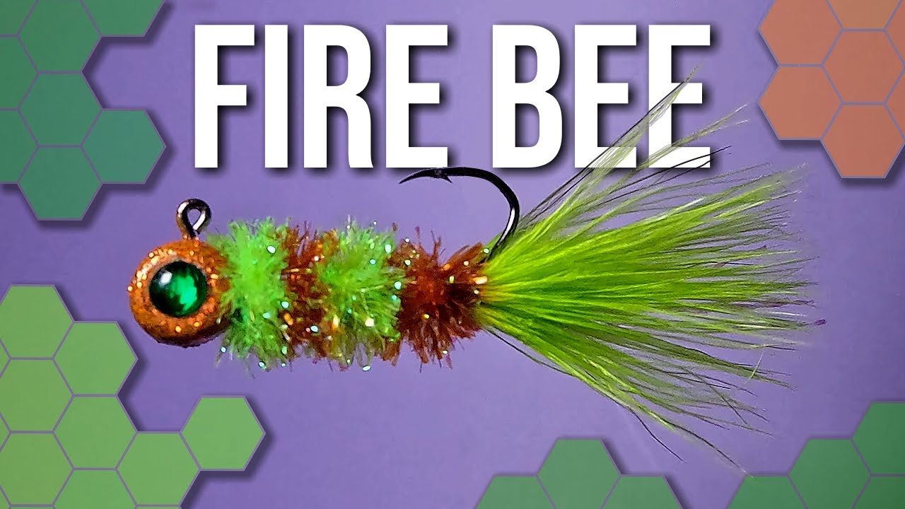 Tying a Vibrant Striped Crappie Jig! - YouTube