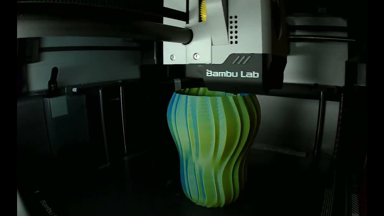 Vase Mode Timelapse - Bambu Lab X1 Carbon - YouTube