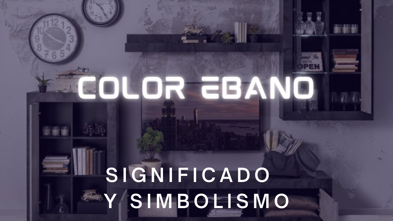 ☑️¿Qué Significa EL COLOR EBANO? | Significado y simbolismo - YouTube