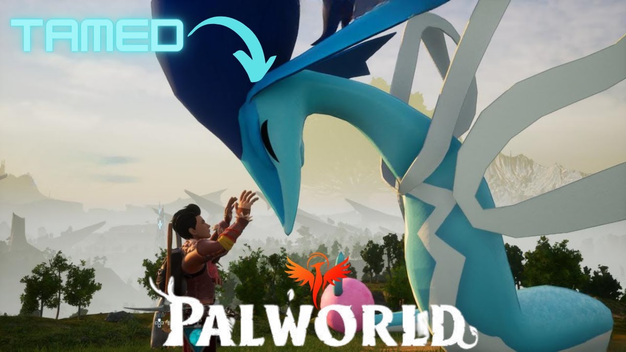 TAMED NEW WATER BOSS PAL IN PALWORLD #3 - YouTube