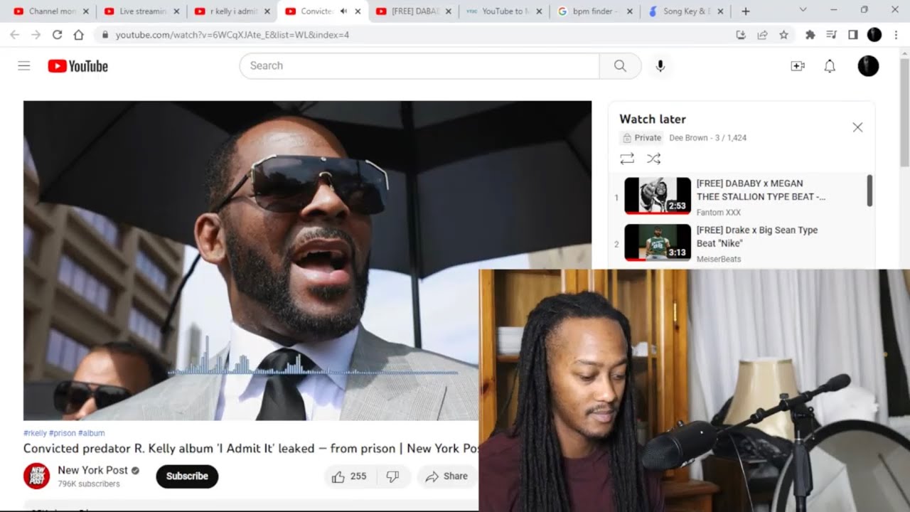 R. Kelly releases "I ADMIT" Album! - YouTube