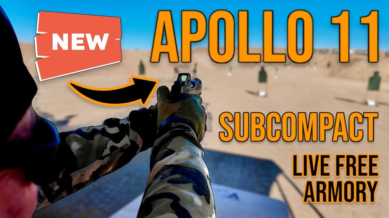 Live Free Armory Apollo 11 SC Range - YouTube